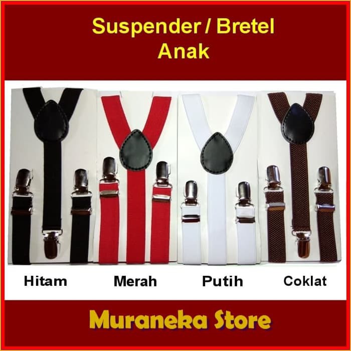 Jual Suspender Bretel ANAK Balita TK Baju Setelan Tali Kodok Jojon Kupu ...