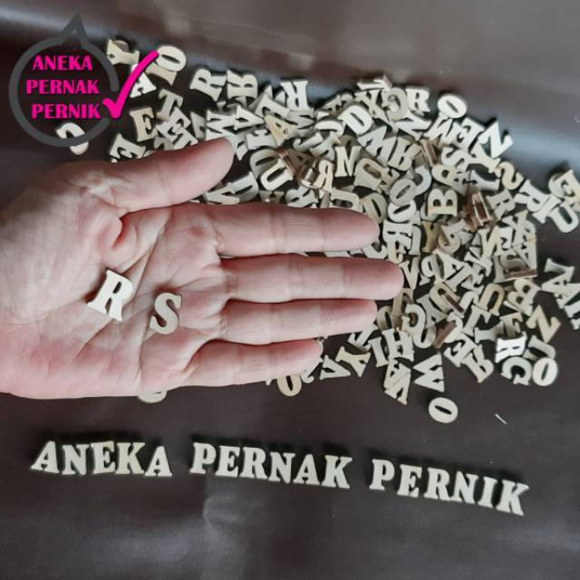 Jual DIY Huruf Kayu Ukuran Kecil | Shopee Indonesia