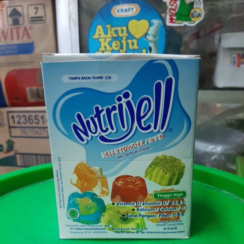 Jual Nutrijell rasa Plain 15gram | Shopee Indonesia
