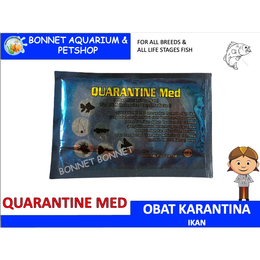 Jual OBAT KARANTINA IKAN QUARANTINE MED | Shopee Indonesia