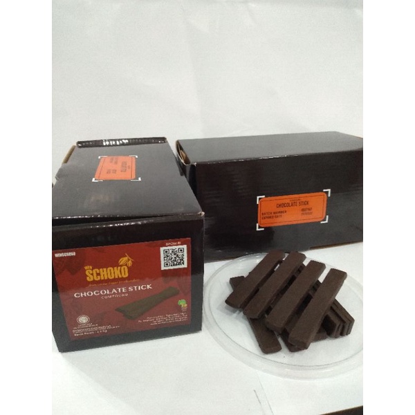 Jual SCHOCO CHOCOLATE STICK COMPOUND REPACK 250 GR | Shopee Indonesia