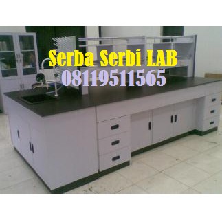 Jual MEJA LABORATORIUM Island Bench HPL-240HPL | Shopee Indonesia