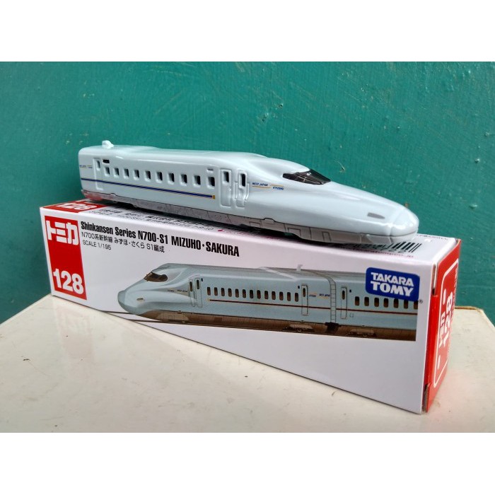 Jual miniatur kereta Shinkansen series N700-S1 tomica long No 128 Diecast kereta harga murah ...