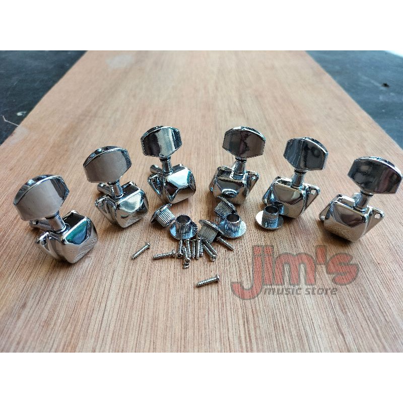 Jual Dryer Gitar Crom/Tuning Peg Gitar Akustik | Shopee Indonesia