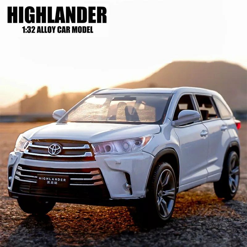 Jual Diecast Miniatur Mobil Toyota Highlander SUV / New Innova Skala 32 ...