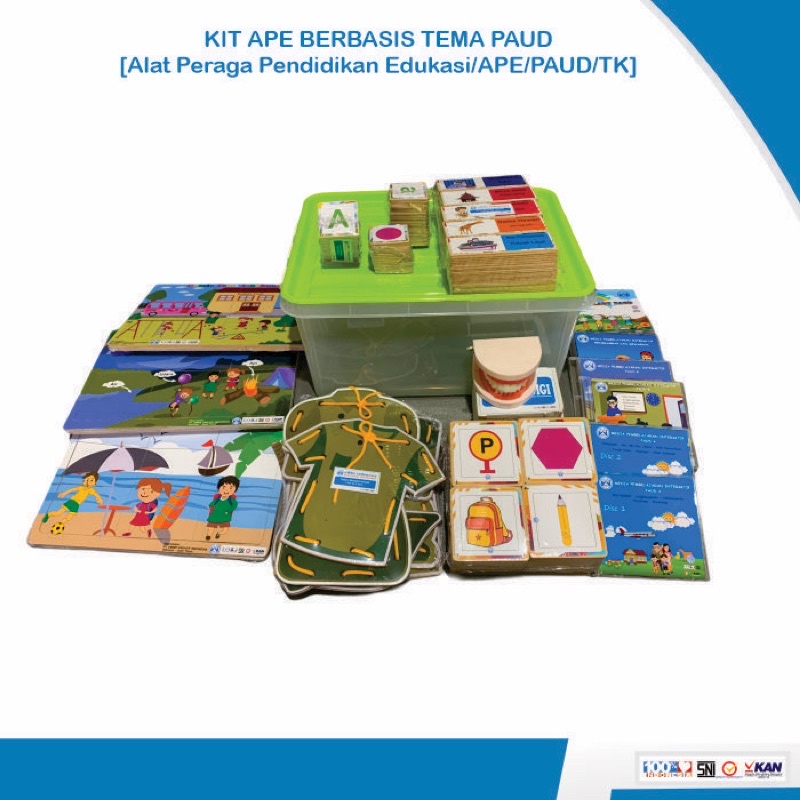 Jual APE BERBASIS TEMA PAUD [ Alat Peraga Edukasi/APE/PAUD/TK] | Shopee ...