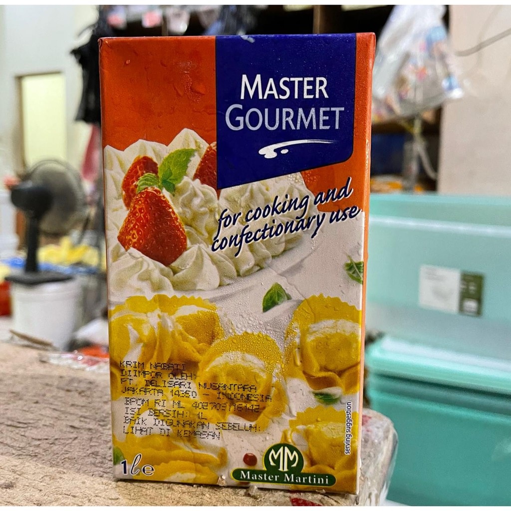 Jual Cooking Cream Master Gourmet 1Liter - Gosend/Grab Only !! | Shopee ...