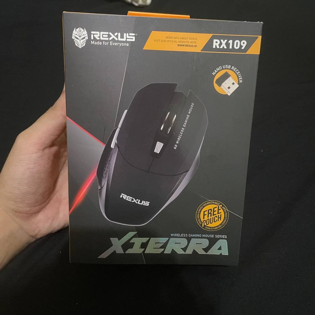 Jual Rexus Mouse Wireless Gaming Xierra 109 (MURAH) | Shopee Indonesia