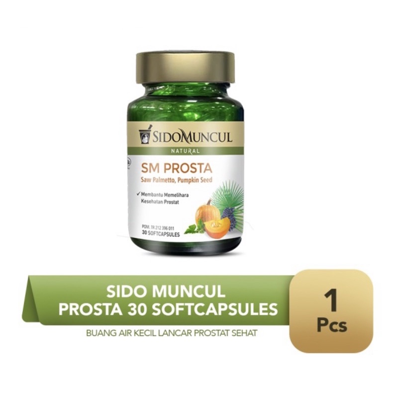 Jual Sidomuncul SM prosta 30 kapsul ( herbal memelihara kesehatan prostat ) | Shopee Indonesia