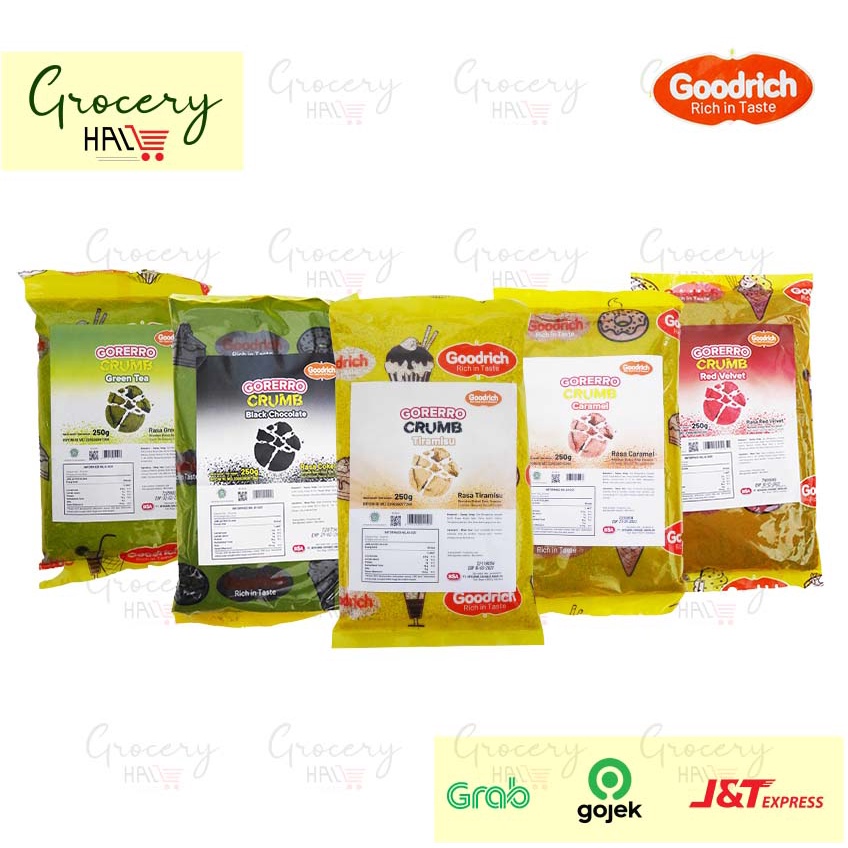 Jual GOODRICH GORERRO BISCUIT CRUMBS 250 GRAM - CRUMBLE ANEKA RASA ...