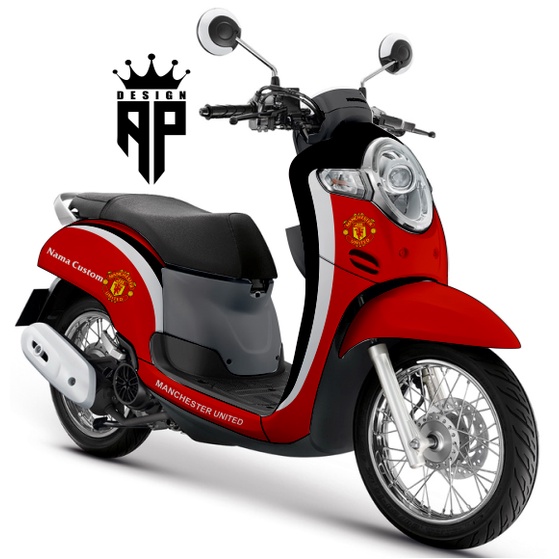 Jual decal sticker scoopy full body FI scopy dekal stiker 2017 2018 2019 2020 2021 2022 2023 ...