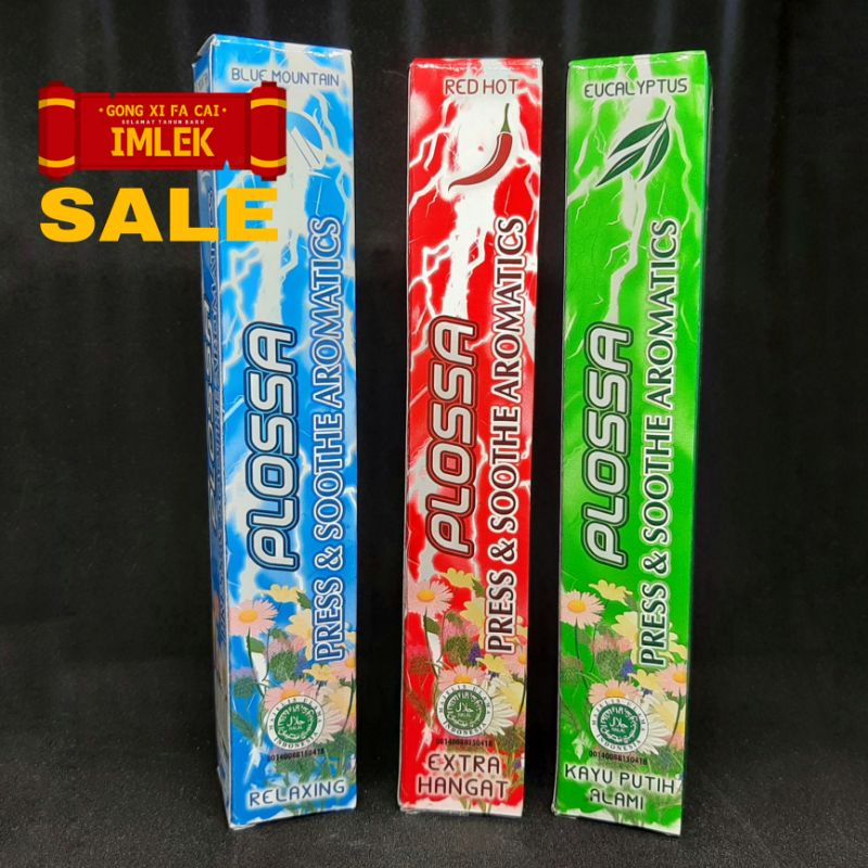 Jual Plossa minyak angin aromatheraphy / plosa / kesehatan / minyak ...