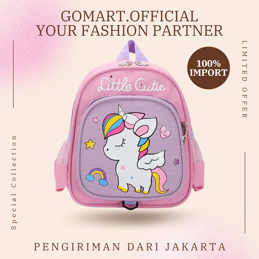 Jual Tas Anak Sekolah Import Karakter Lucu - Tas Ransel Anak Unicorn ...