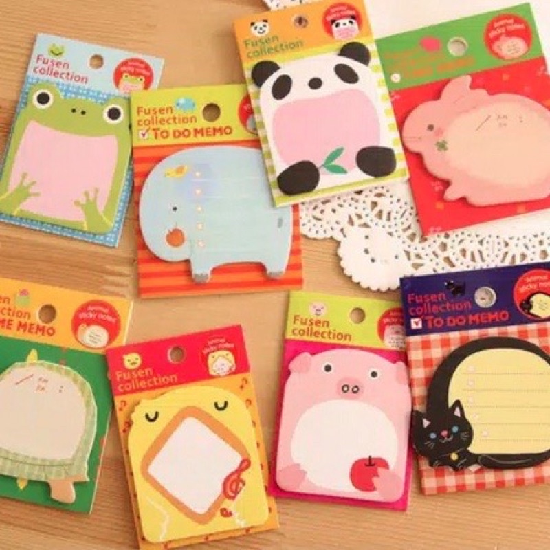 Jual Sticky note zoo animal gudetama mini sticky notes | Shopee Indonesia
