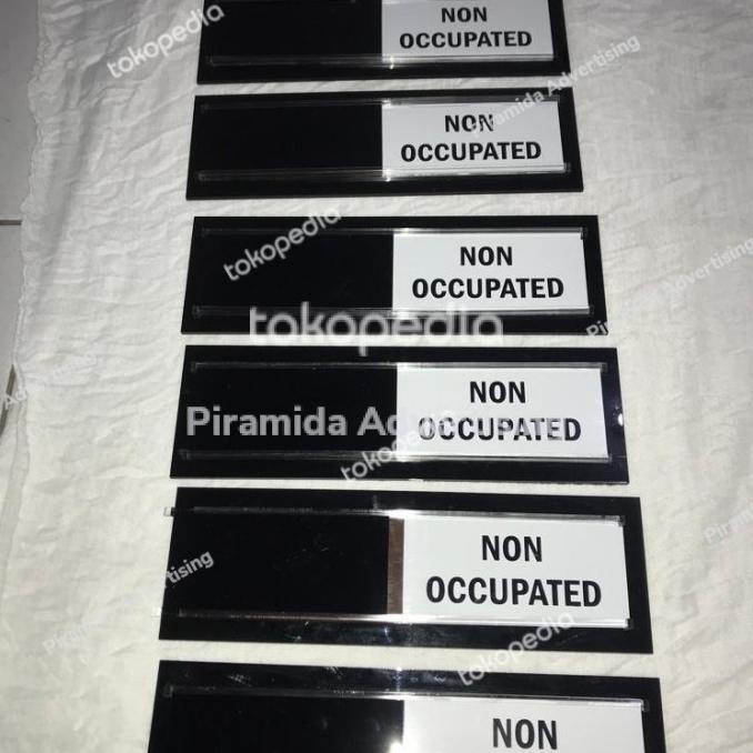 Jual }}}}}}] Akrilik sign nama board gambar papan meeting room ruang ...