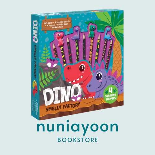 Jual Buku Import Dino Smelly Factory (Pencil) | Shopee Indonesia