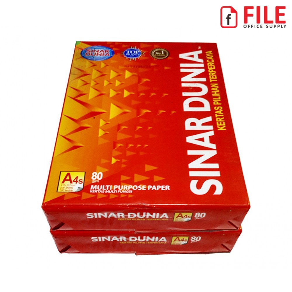Jual Kertas Hvs A4s 80gr Sinar Dunia Sidu Shopee Indonesia