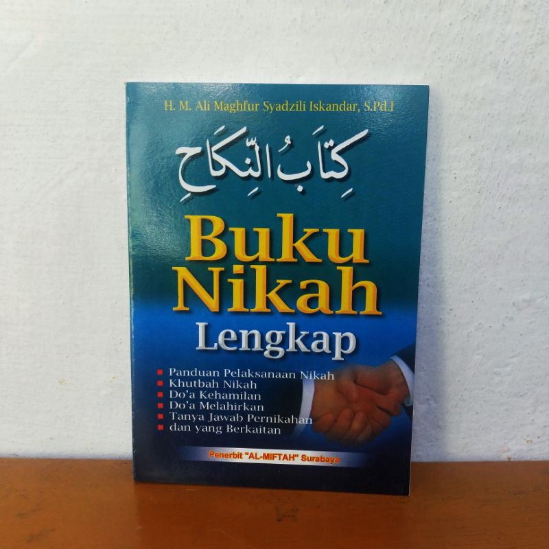 Jual Kitab nikah buku nikah lengkap buku naib | Shopee Indonesia