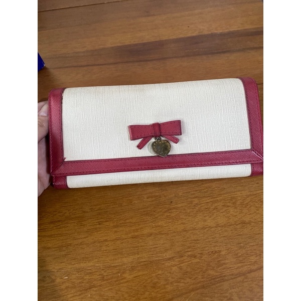 Jual dompet panjang merk carlorino warna putih merah original | Shopee ...