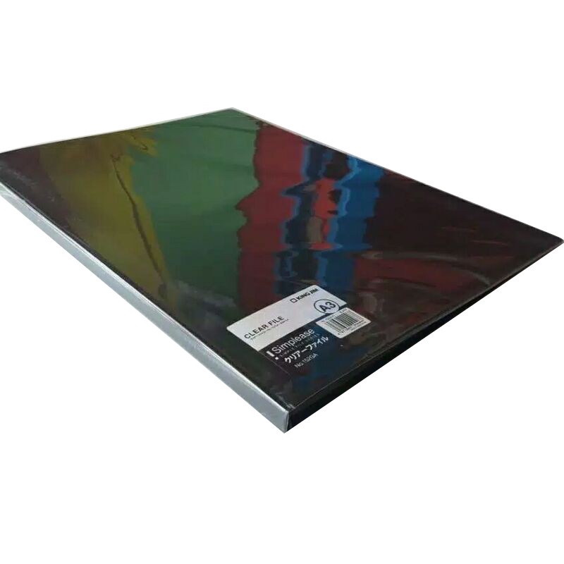 Jual Display Book A3 King Jim 152GA isi 20 Lembar - Clear File A3 / no15GA Black | Shopee Indonesia
