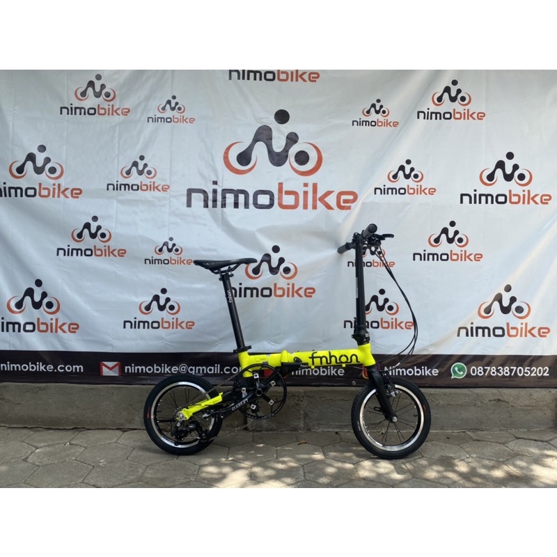 Jual Sepeda Lipat Fnhon Freedom 14 Inch | Shopee Indonesia