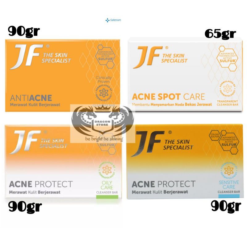 Jual JF Sulfur Acne Series Bar 65g - 90g | Shopee Indonesia