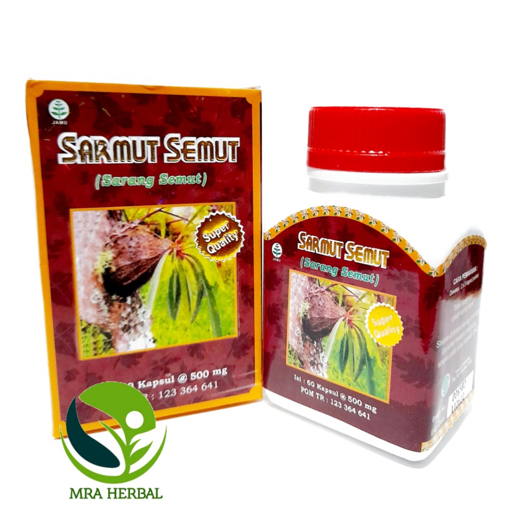 Jual Sarmut Semut Kapsul | Sarmut | Sarang Semut Isi 60 Kapsul | Shopee ...