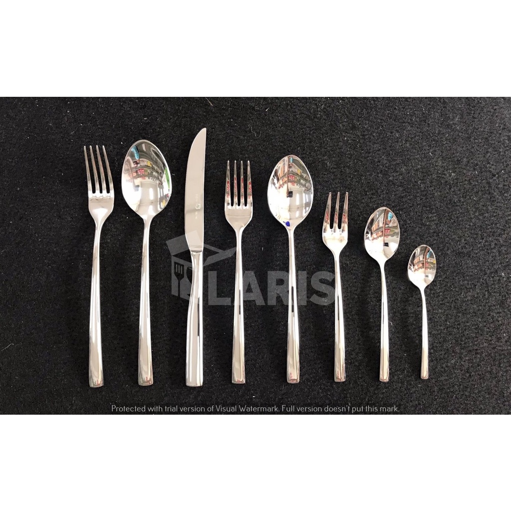 Jual Sendok Garpu Makan Bonita Kualitas Hotel Model Tulip / Cutlery ...