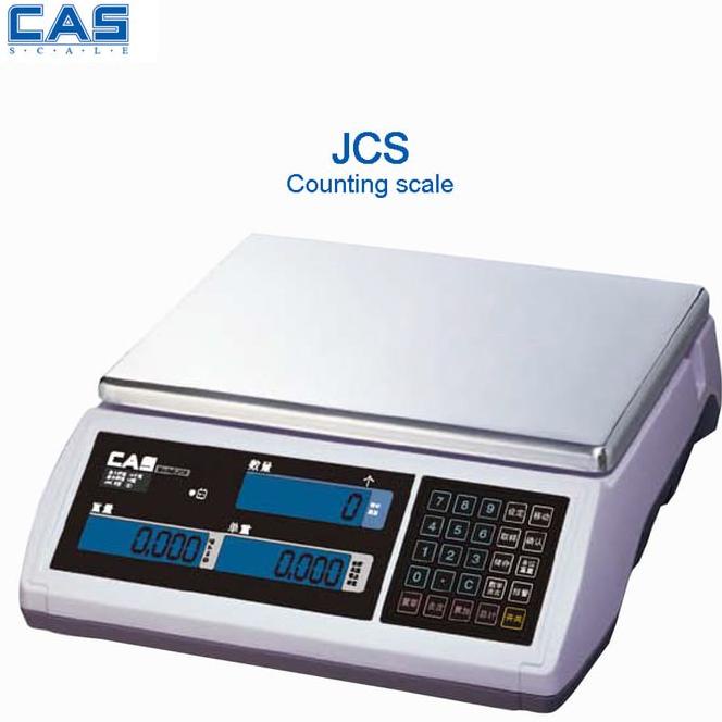 Jual Scale Timbangan Digital Counting Scale Kap. 3 Kg - Cas |Jcs-3 | Shopee Indonesia