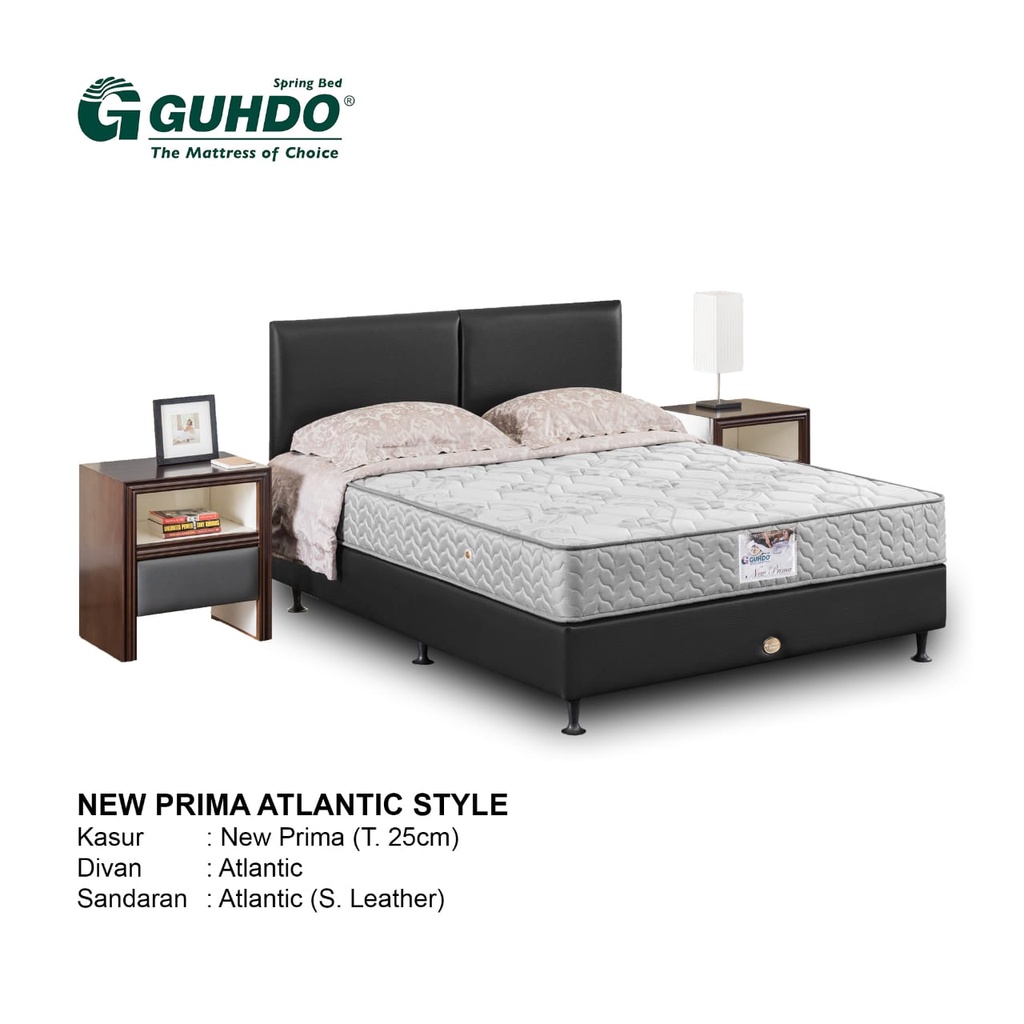 Jual Promo Springbed Set Guhdo New Prima Standard Atlantik Style (Tebal ...