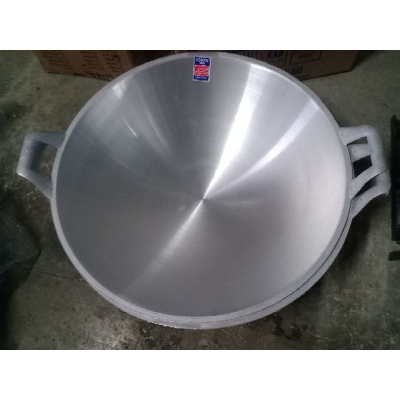 Jual KUALI ALUMINIUM SUPER NO 30 INCHI UKURAN 75CM | Shopee Indonesia