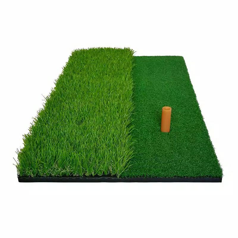 Jual Artificial Turf Hitting Mat Rubber Bottom Portable Golf Hitting ...