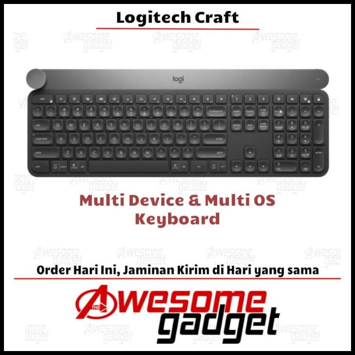Jual Logitech Craft Wireless Keyboard Premium Adobe Photoshop Microsoft ...