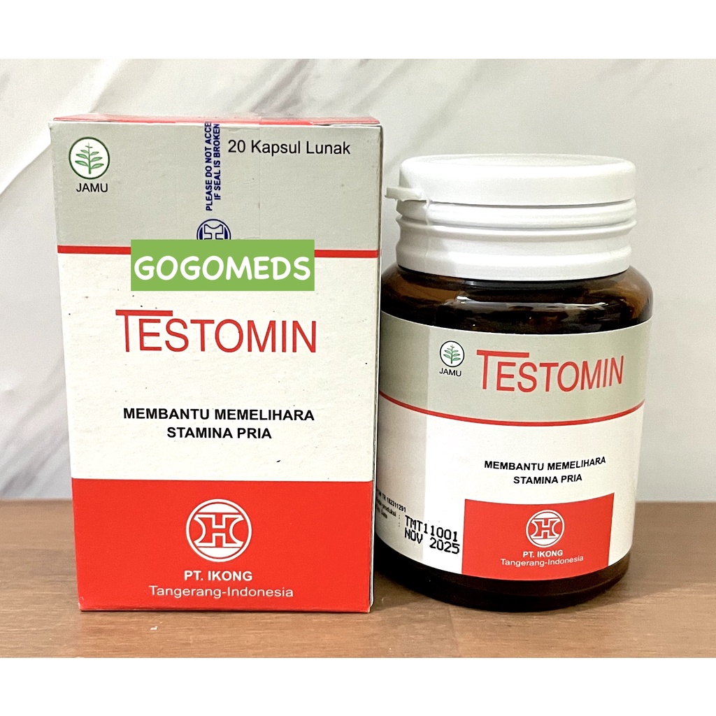 Jual TESTOMIN H3 ISI 20 KAPSUL LUNAK UNTUK STAMINA PRIA | Shopee Indonesia