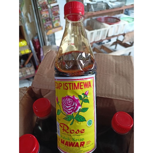 Jual Kecap asin bangka cap mawar botol plastik 600ml | Shopee Indonesia