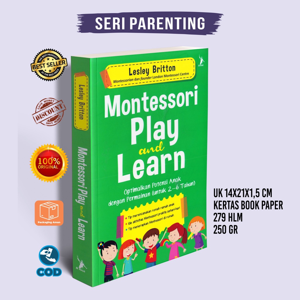 Jual Buku Seri Pendidikan Anak Seri Montessori Parenting Keajaiban ...