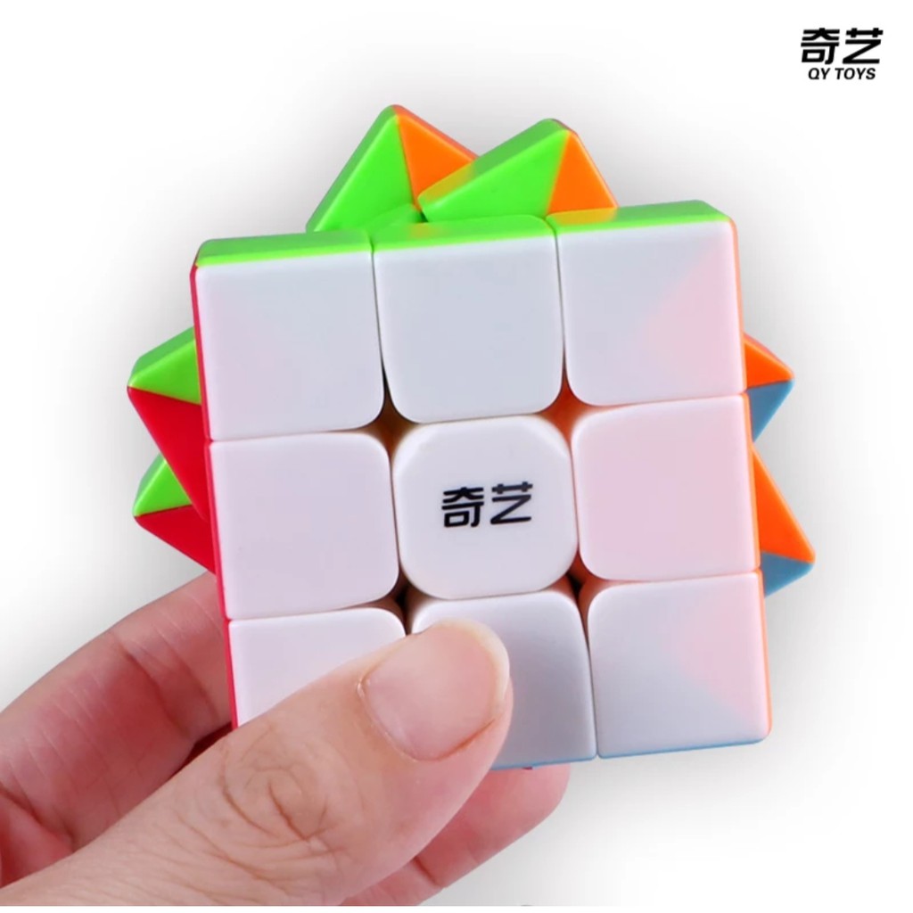 Jual Rubik 3x3x3 Qiyi Warrior S Stickerless Speed Cube | Shopee Indonesia