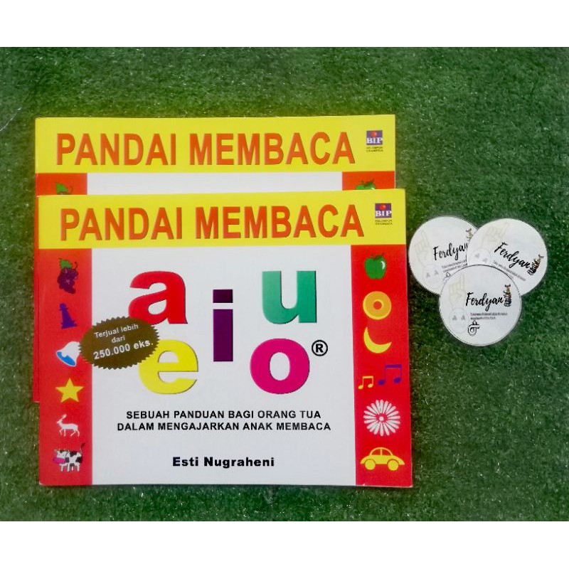 Jual Pandai Membaca AIUEO Buku Edukasi Belajar Anak | Shopee Indonesia