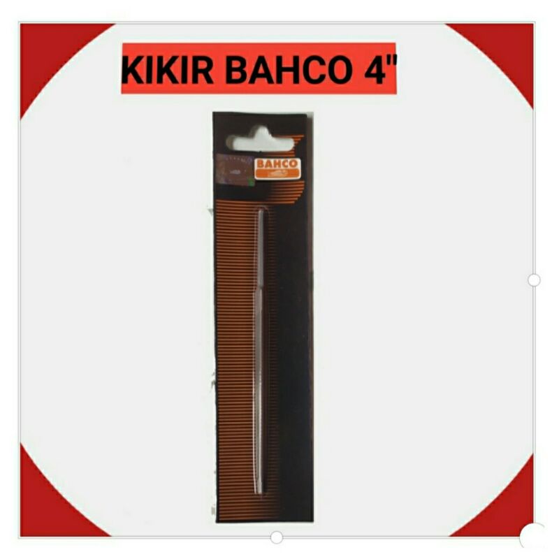 Jual KIKIR BAHCO 4 INCH ORIGINAL / KIKIR GERGAJI SEGITIGA | Shopee ...