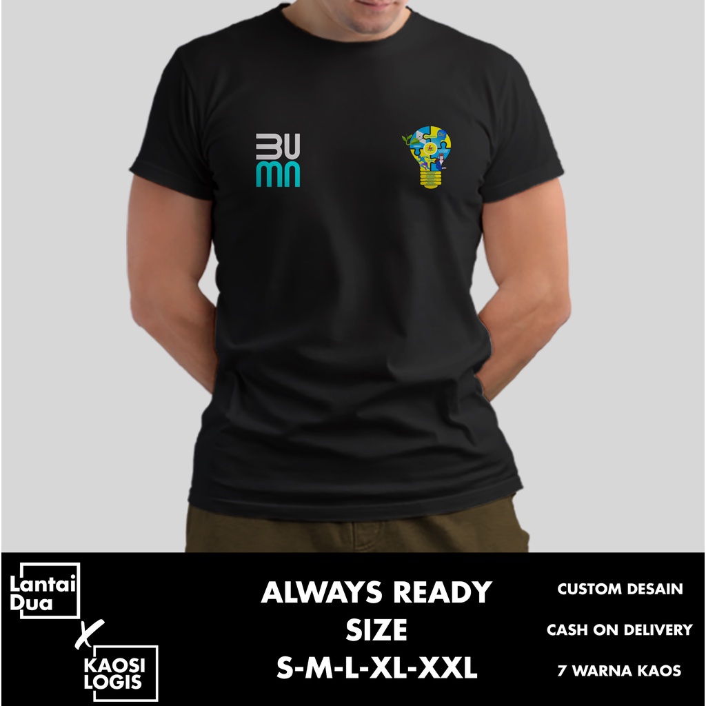 Jual Kaos logo pln power beyond generation Bumn Series - DR INDUSTRIES ...