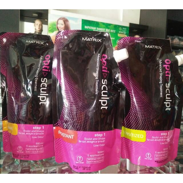 Jual MATRIX OptiSculpt Step 1 / Pelurus Rambut / Smoothing 500ml ...