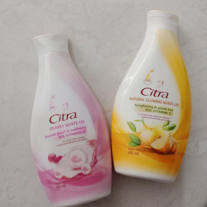 Jual Citra UV Hand Body Lotion Botol Kecil 60 mL | Shopee Indonesia