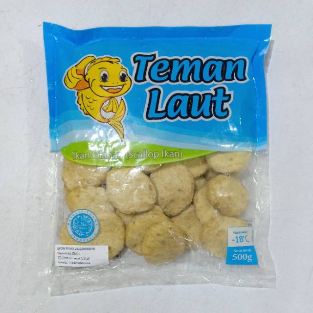 Jual TEMAN LAUT scalop ikan 500gr | Shopee Indonesia