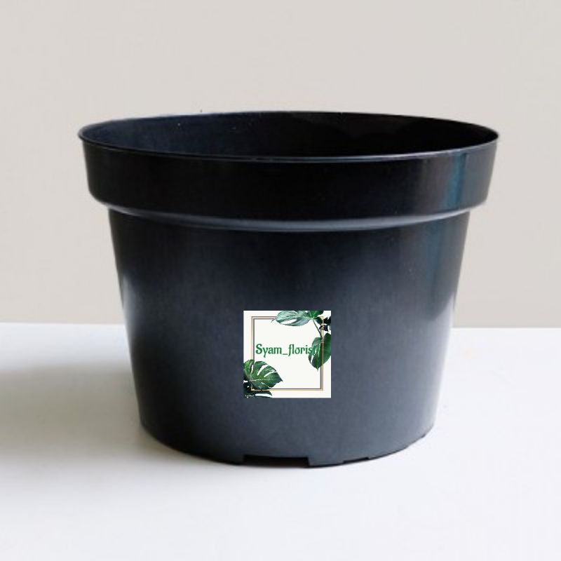 Jual Jual pot Hitam plastik ukuran 20 bekas layak pakai | Shopee Indonesia