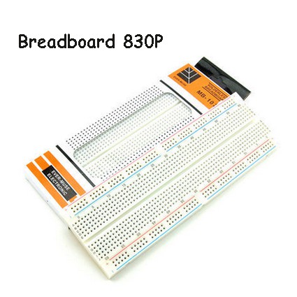 Jual MB-102 Breadboard 830 Point Solderless PCB Bread Board MB102 830P | Shopee Indonesia