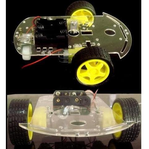 Jual Smart 2Wd Robot Car Chassis Kit Speed Encoder Battery Box For ...