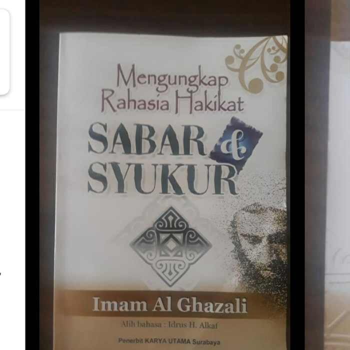 Jual buku mengungkap rahasia hakikat sabar dan syukur - imam Al Ghazali ...