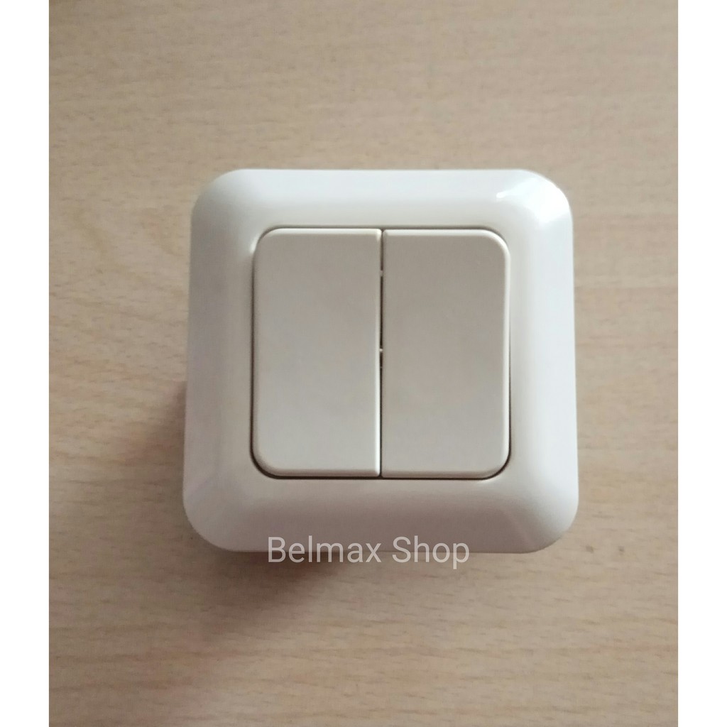Jual Saklar Seri Broco Lebar Gracio Tanam / Saklar Dobel Lebar Broco ...