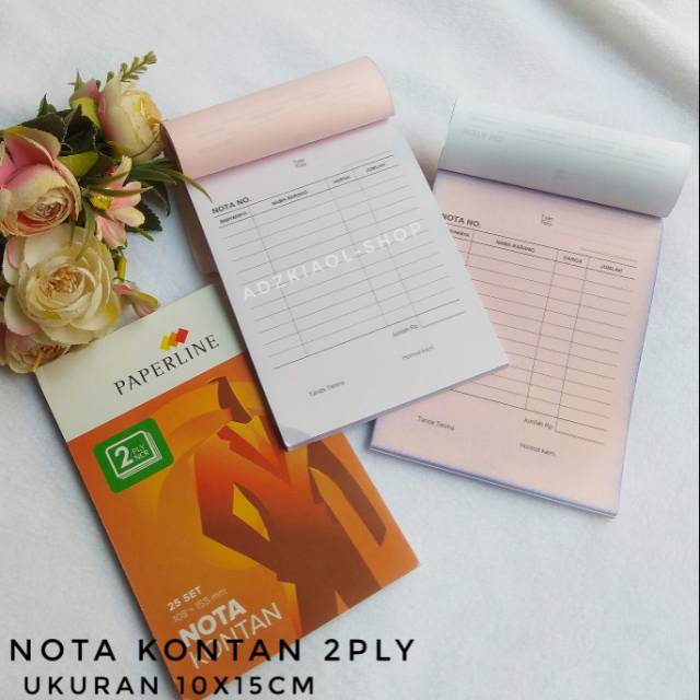 Jual Nota Kontan 2 ply NCR paperline | Shopee Indonesia