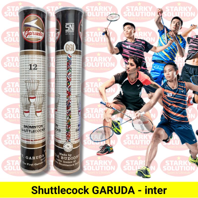 Jual Shuttlecock Bulutangkis GARUDA INTER Kok Kock Badminton Original ...